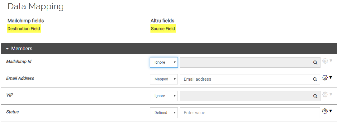 How to Map Fields in a Formula