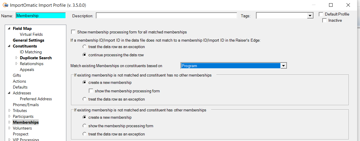 How to Update Existing Membership Records