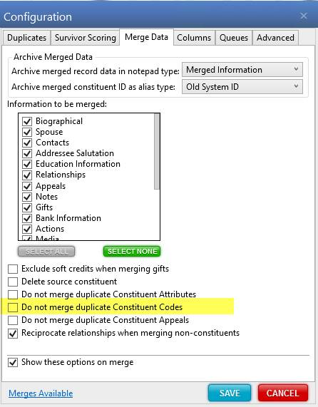 How to Prevent Address Duplication When Merging Records
