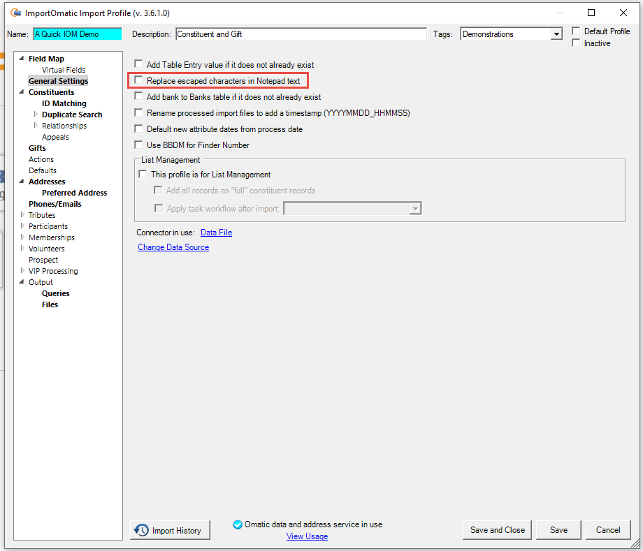 What are Special or Escaped Characters and How to Use Them to Import Notepad Data