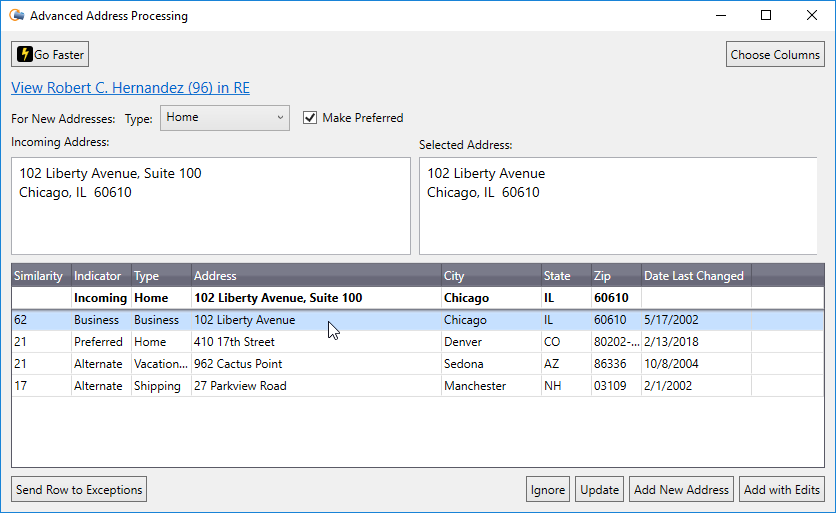 How to Update Constituent's Primary Business Address Without Updating ...