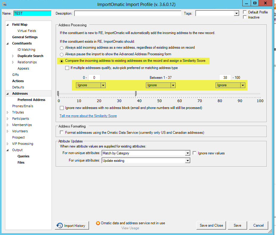 How to Prevent an Address Update