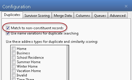 Can MergeOmatic Search for List Management List Members