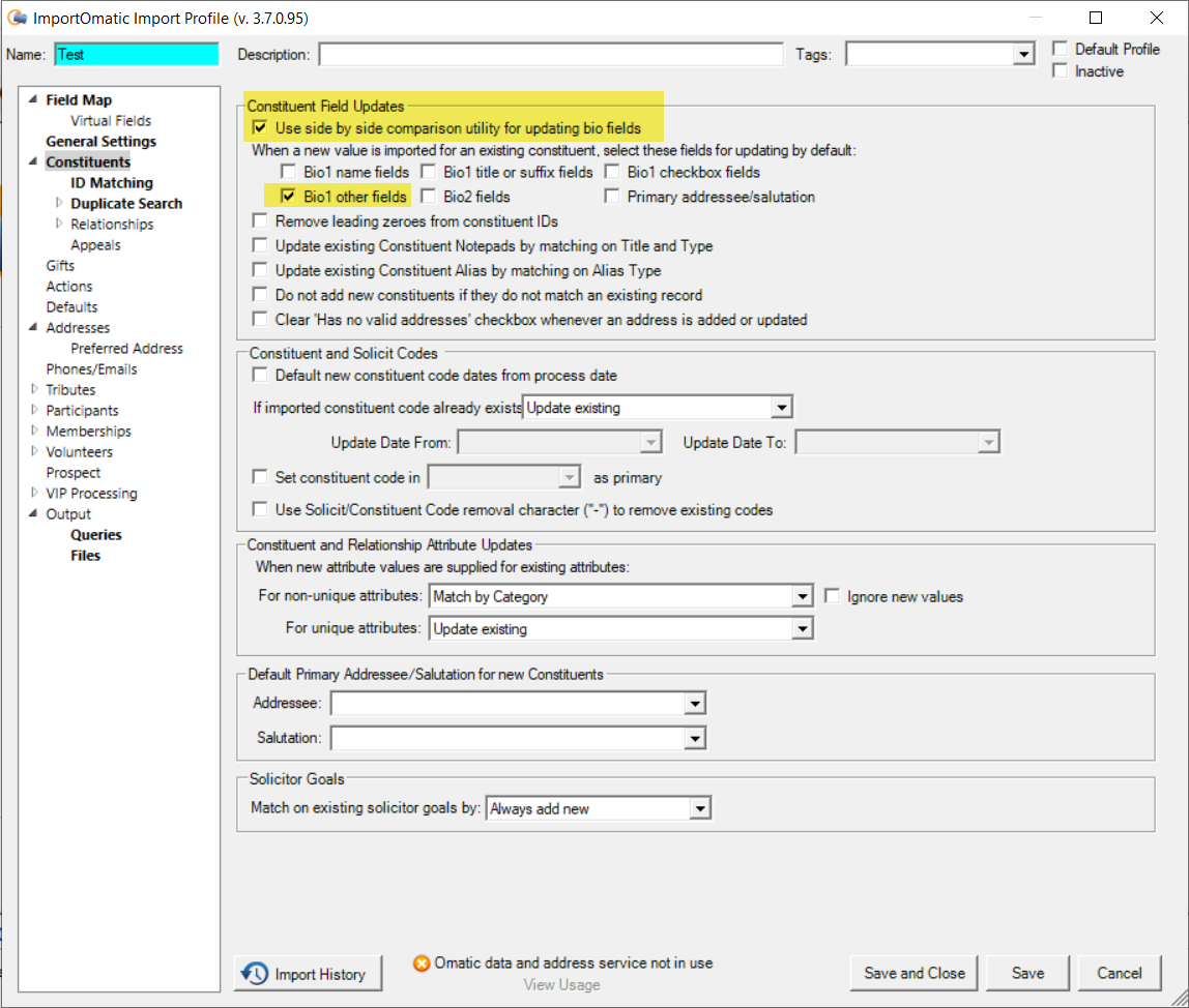 How to Update an Existing Constituent Record