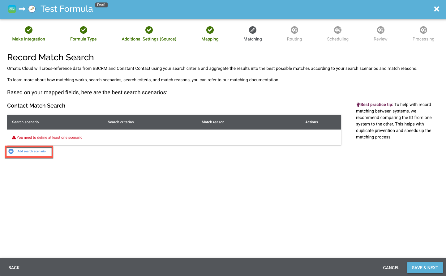 How is Record Matching Different in Omatic Cloud