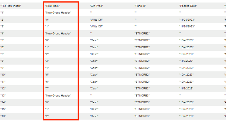 How You Can Use the File Row Index and Row Index Fields in Post to GL