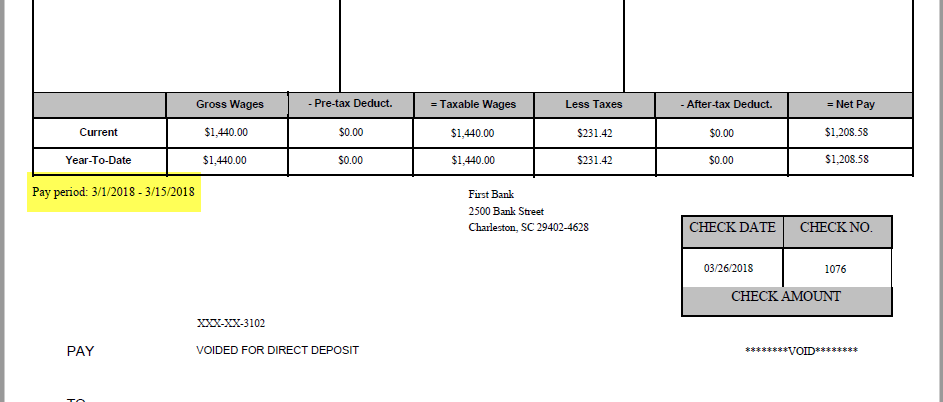 How to Add a Note to Payroll Checkstubs