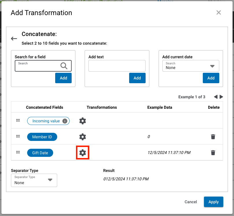 Error: Unable to parse 'x' as DateTime in field 'x'