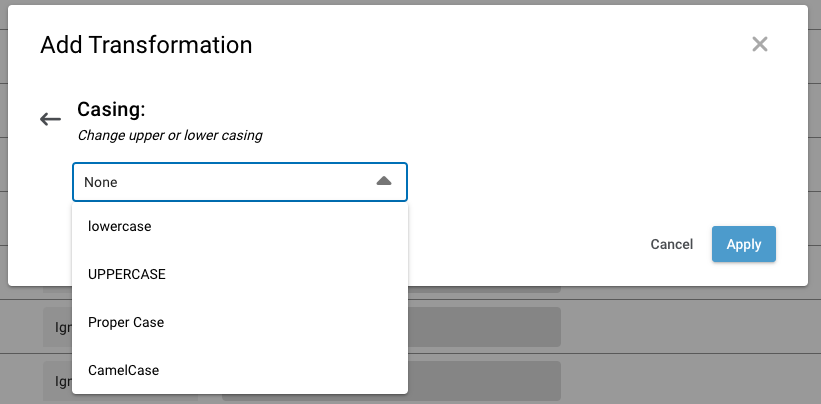 How to Transform Casing