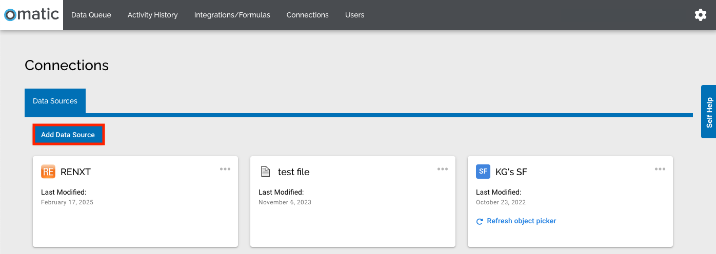 How to Add a Data Source
