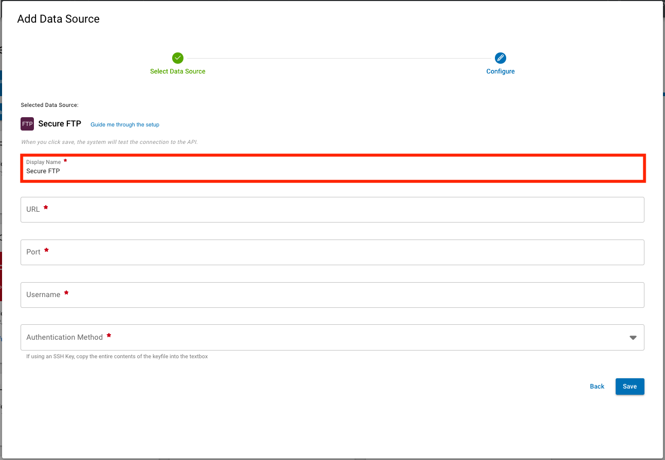 How to Add a Data Source
