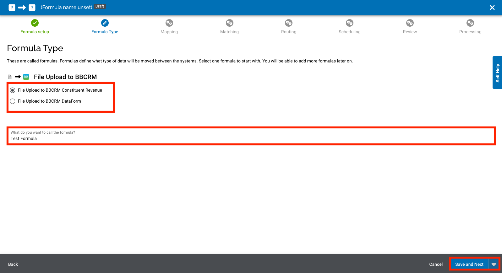 How to Build a Flat File Formula Using the File Upload Data Source