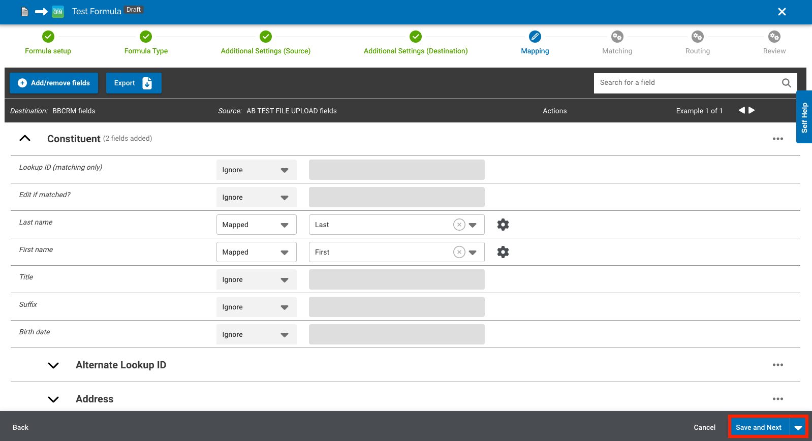 How to Build a Flat File Formula Using the File Upload Data Source