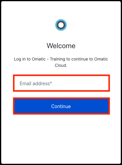How to Log Into Omatic Cloud for the First Time