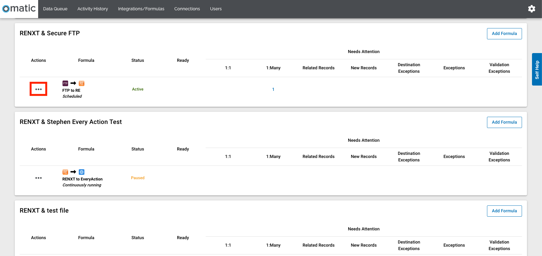 How To Update Mapping for FTP/Flat File Formulas