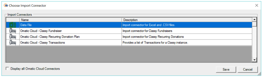 ImportOmatic - Classy Transactions