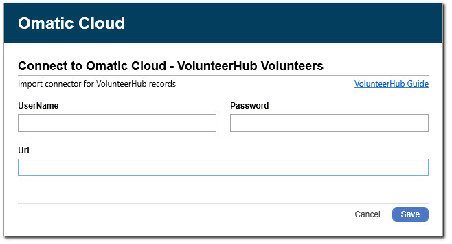 ImportOmatic - VolunteerHub Connector Pre-Implementation Checklist