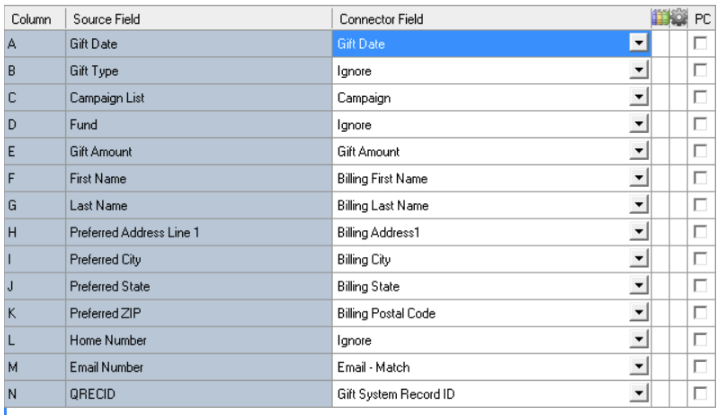 ImportOmatic - Preconfigured Profile Template - Classy