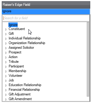 ImportOmatic - Configuration - Profiles - Profile Configuration Screens - Field Map - How To Map ...