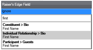 ImportOmatic - Configuration - Profiles - Profile Configuration Screens - Field Map - How To Map ...