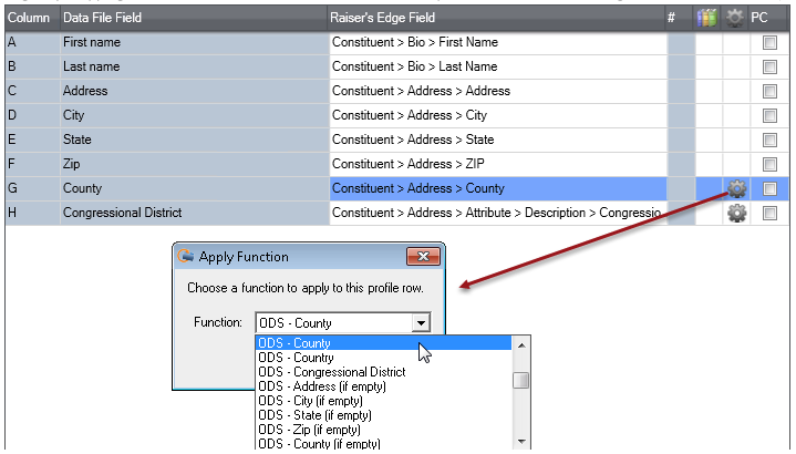 ImportOmatic - Configuration - Profiles - Profile Configuration Screens - Field Map - How To Map ...