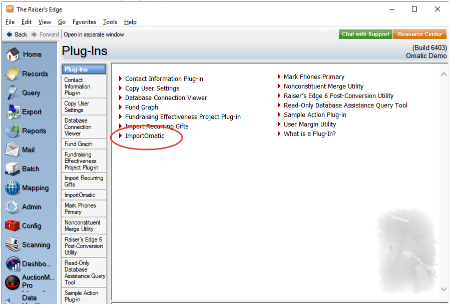 How to Launch MergeOmatic