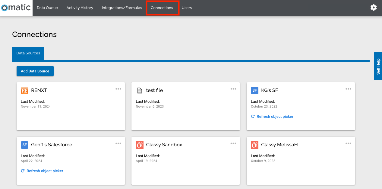 How to Edit/Reconnect a Data Source