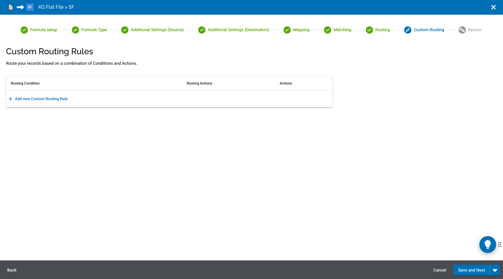 Record Custom Routing Overview